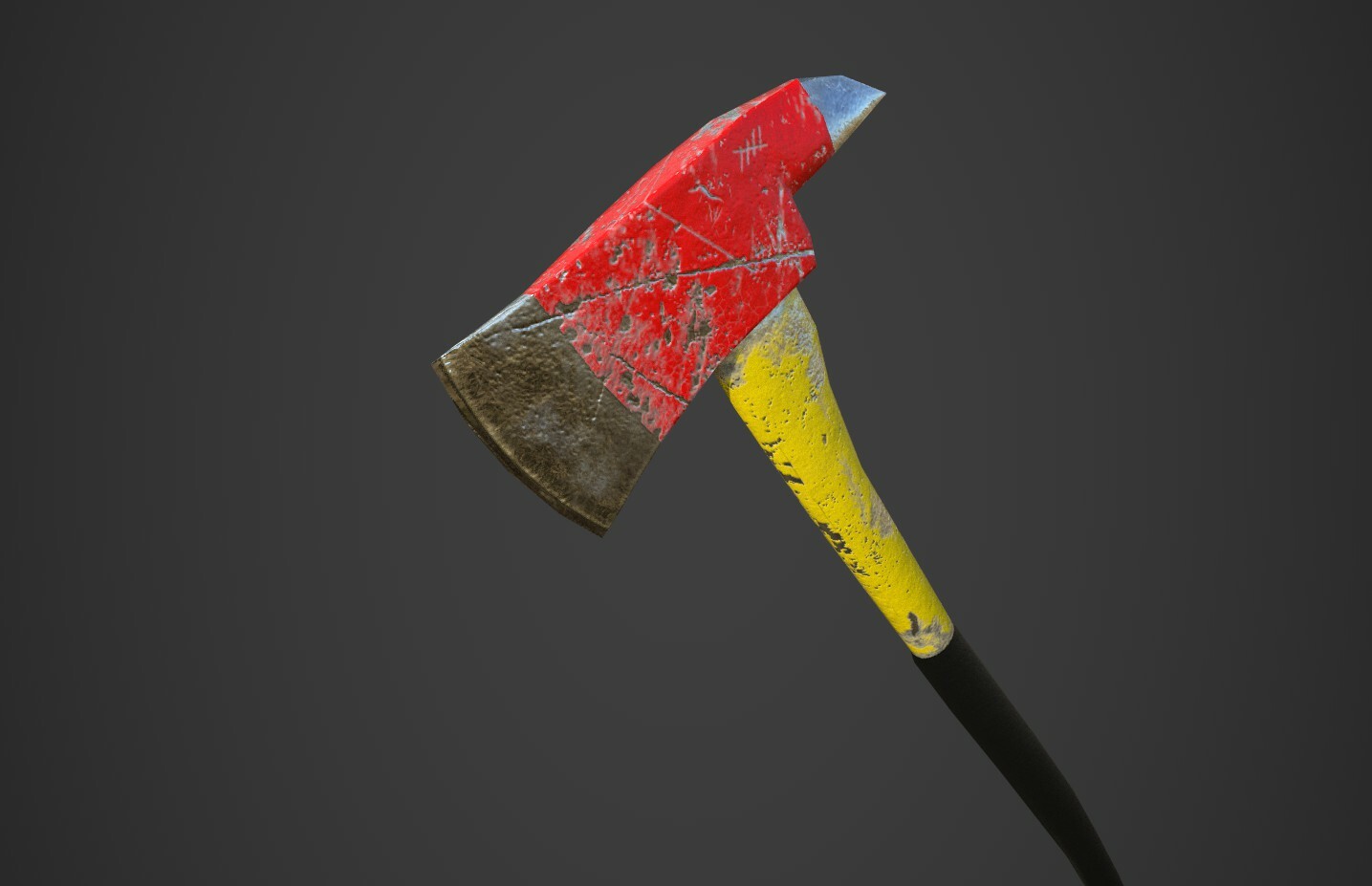 ArtStation - Worn Fire Hatchet