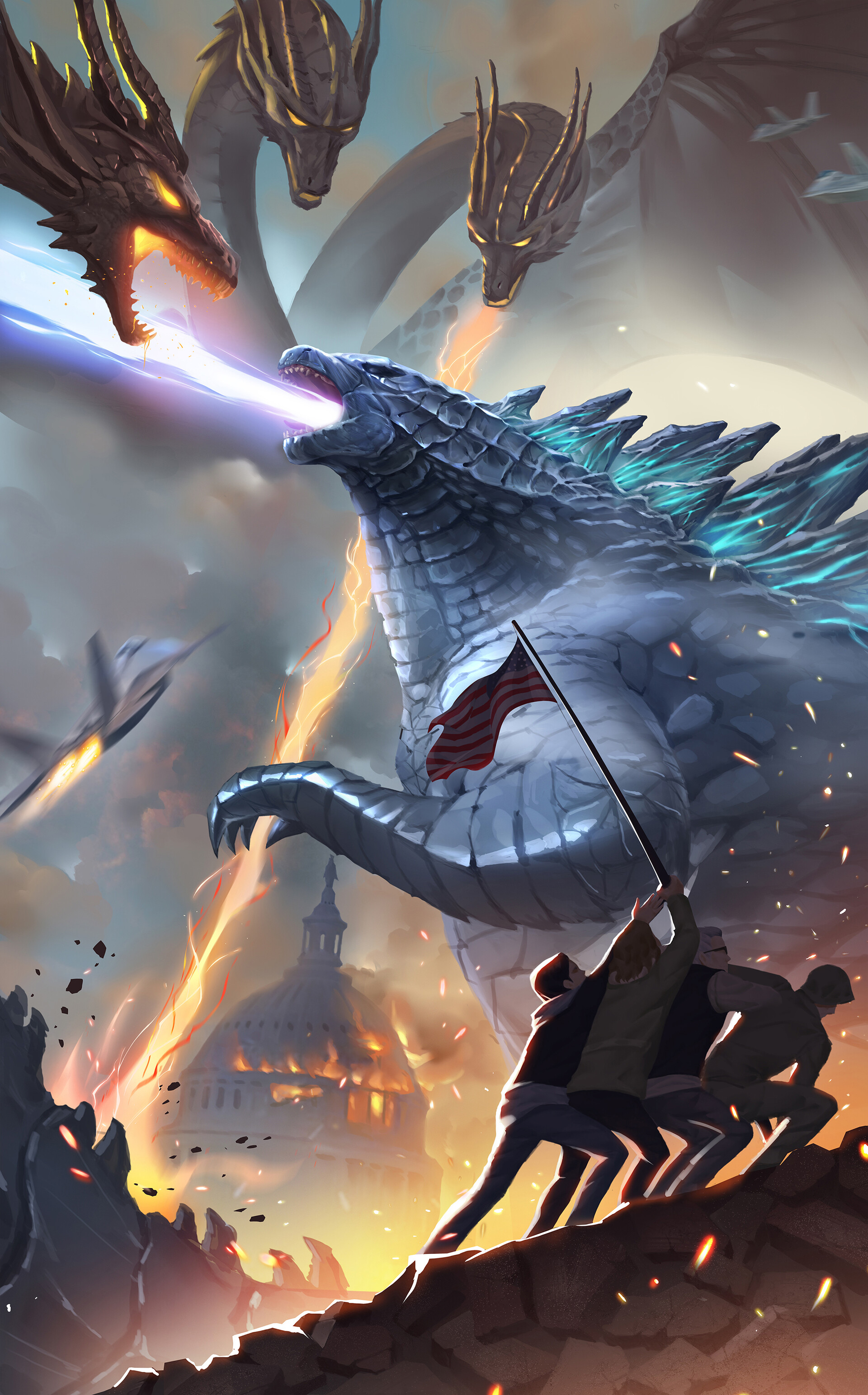 ArtStation - Godzilla