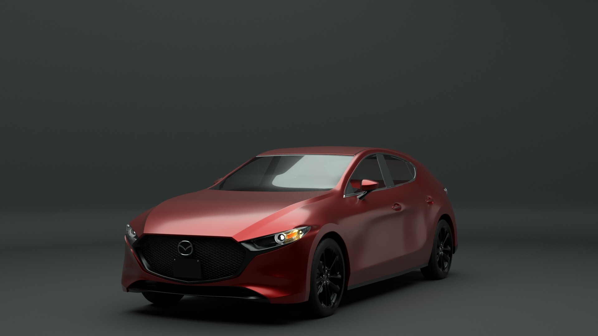 ArtStation - Mazda3 2019 Hatchback