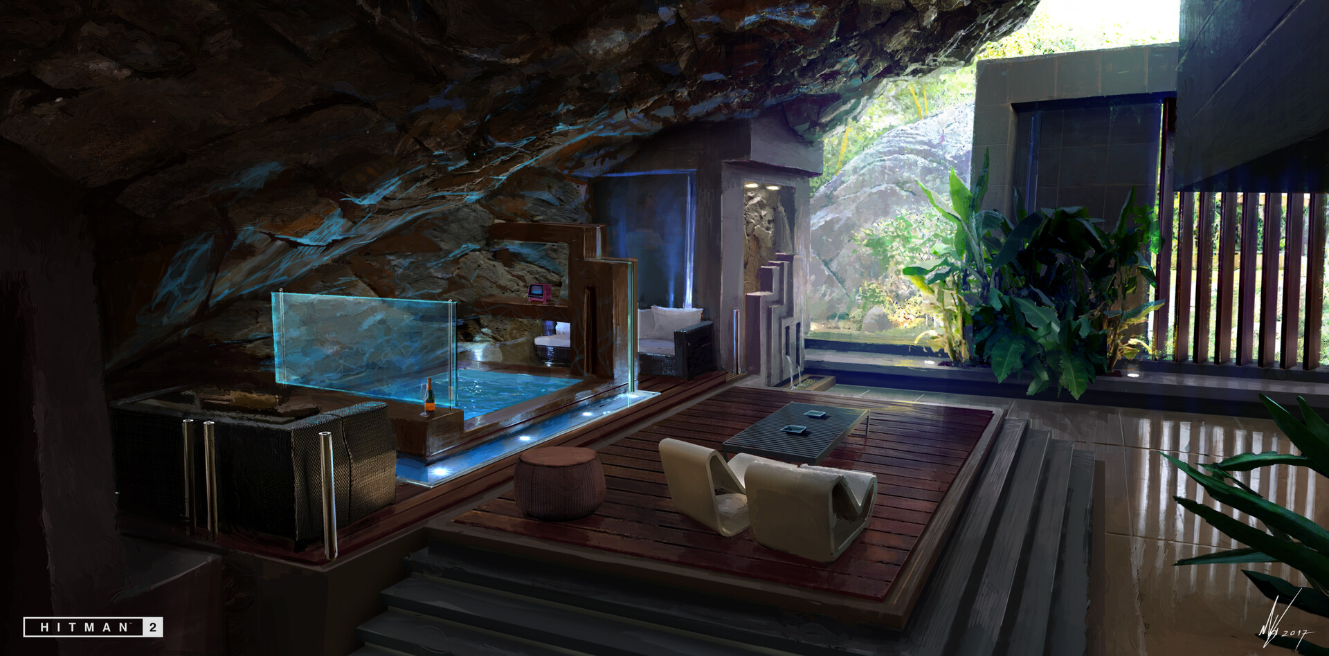 Hitman 2 - Mansion - Zen Area by Michal Kus : r/ImaginaryInteriors