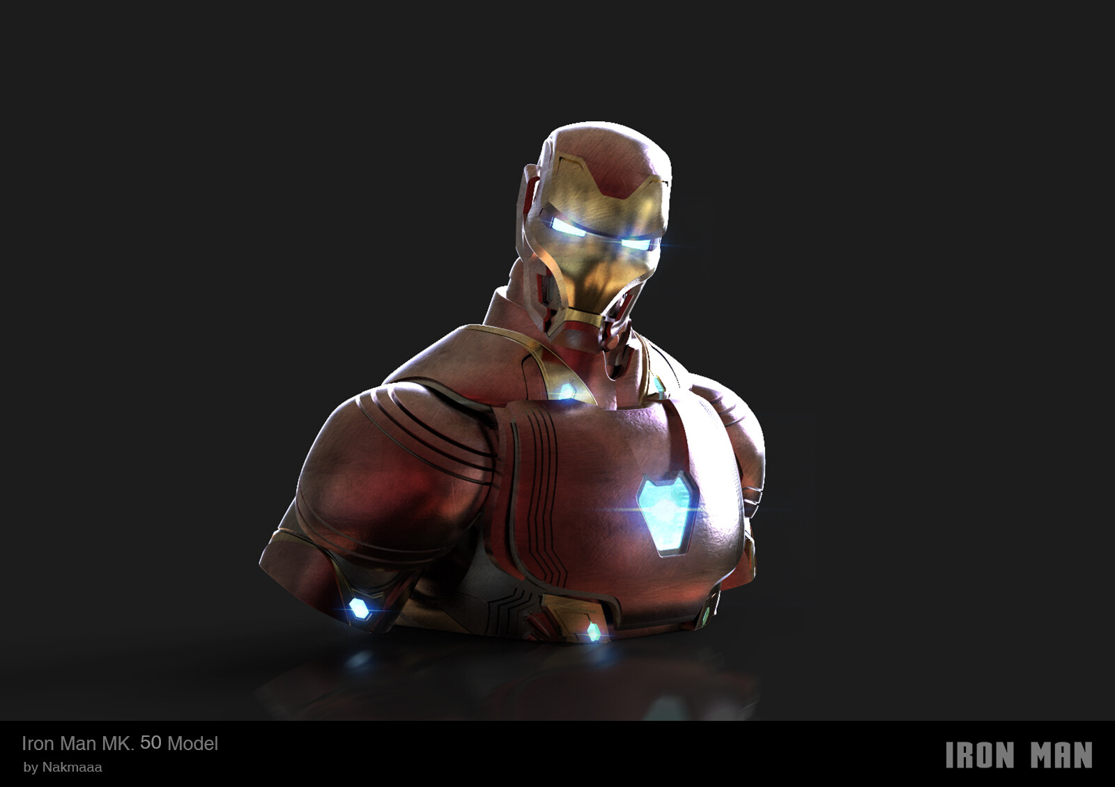 ArtStation - IronMan MK.50 model