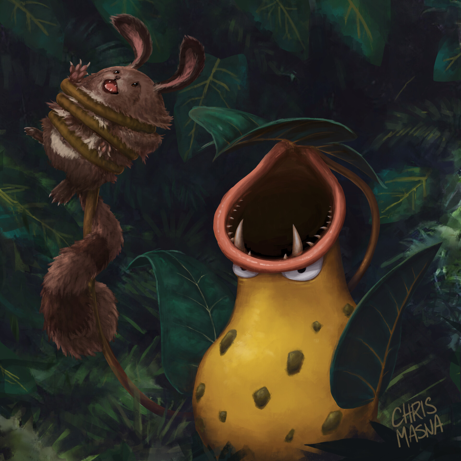 ArtStation - Wild Victreebel appears!