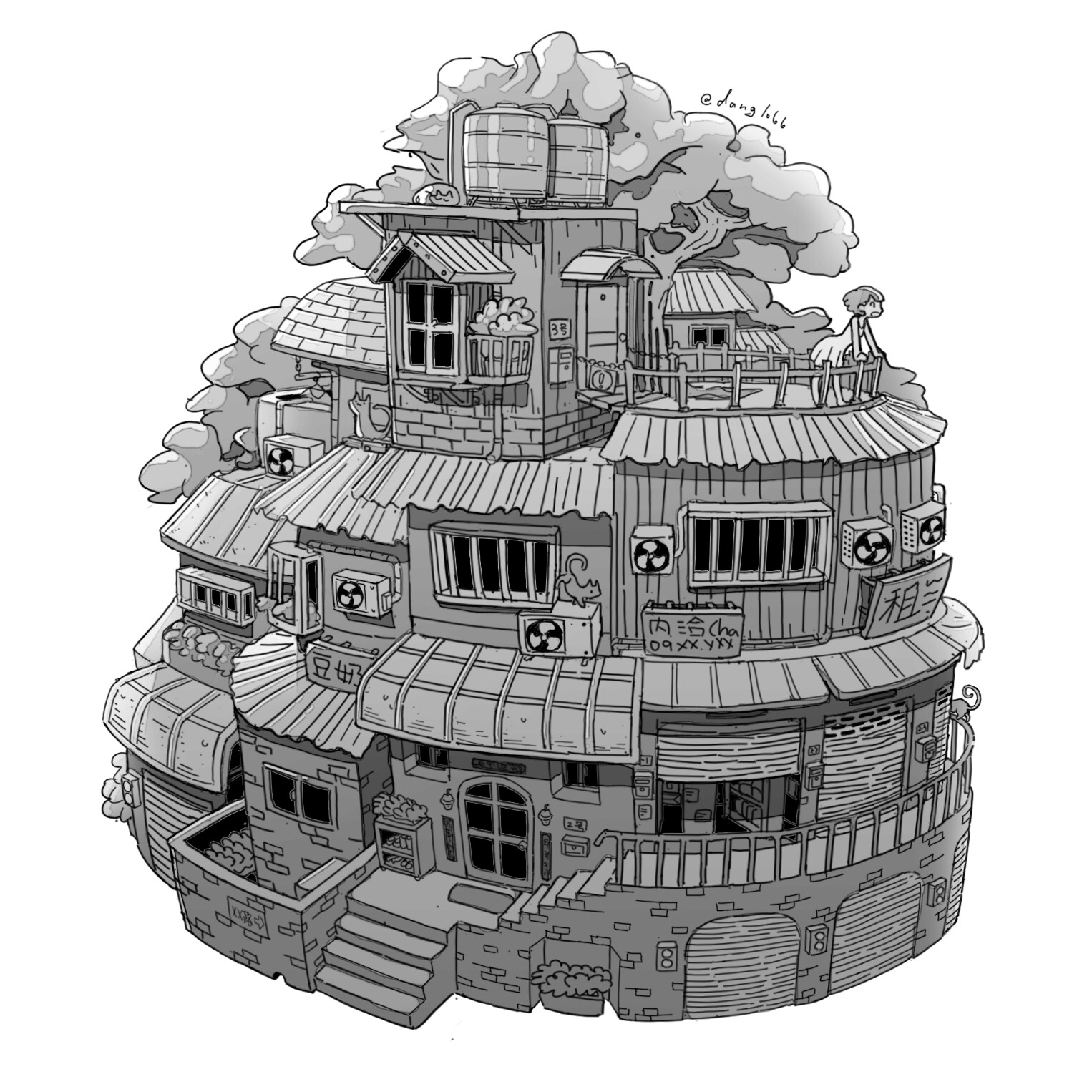 ArtStation - building practice