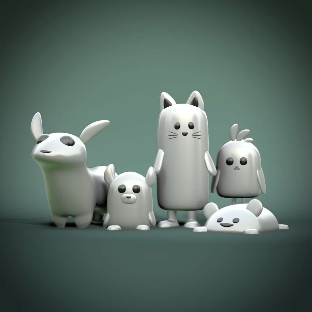 ArtStation - Cute Animals