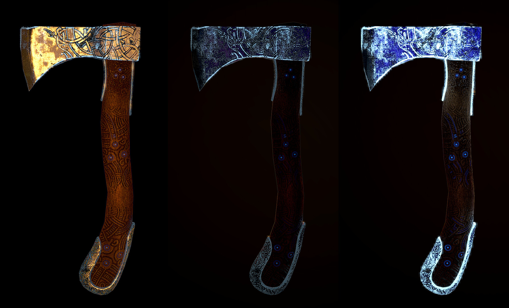 ArtStation - Runic axe