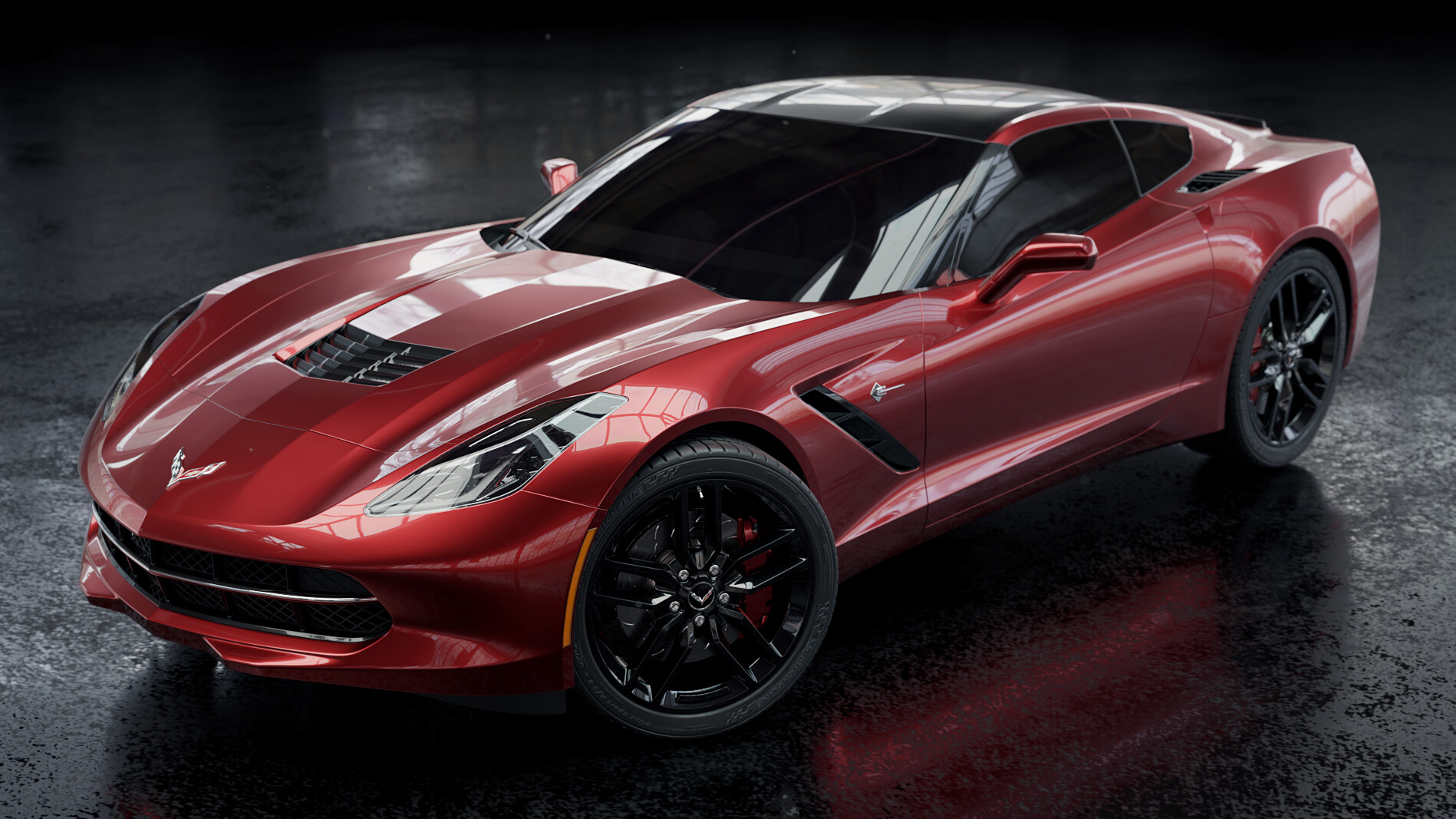 ArtStation - Chevrolet Corvette Stingray