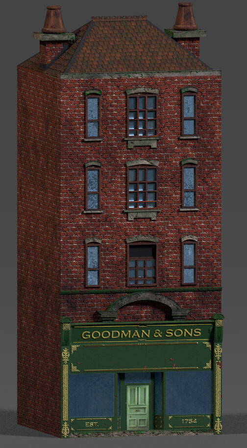 ArtStation - Victorian Shop