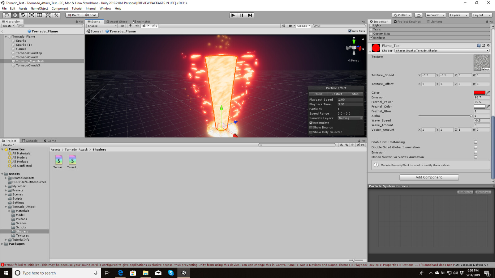Tommy Yoder - VFX Artist - Tornado Attack Effects