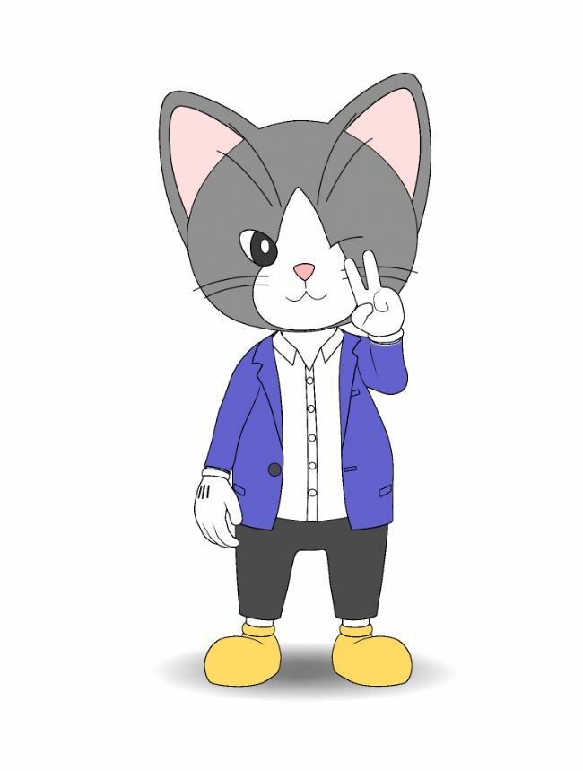 ArtStation - anime style original cat character Mio