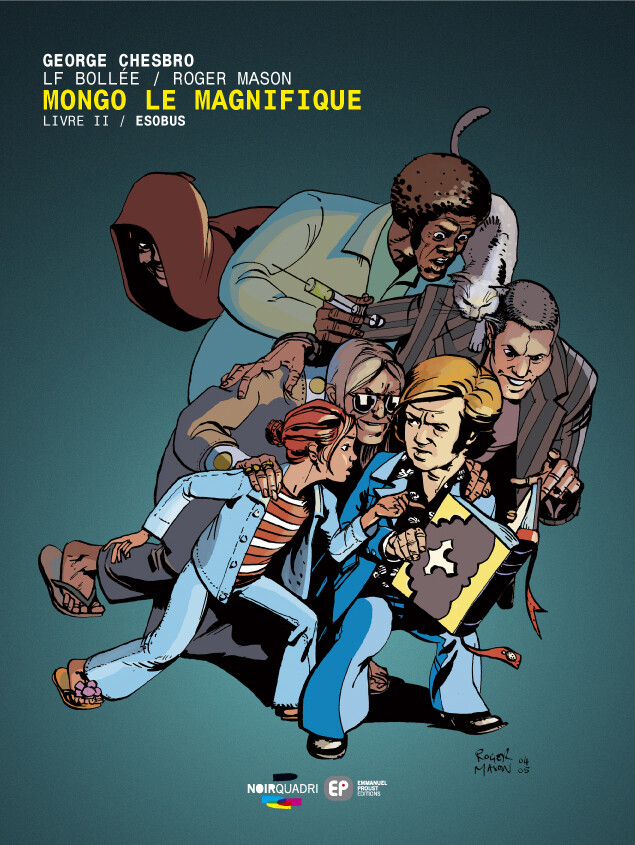 Roger Mason - Comic book cover art