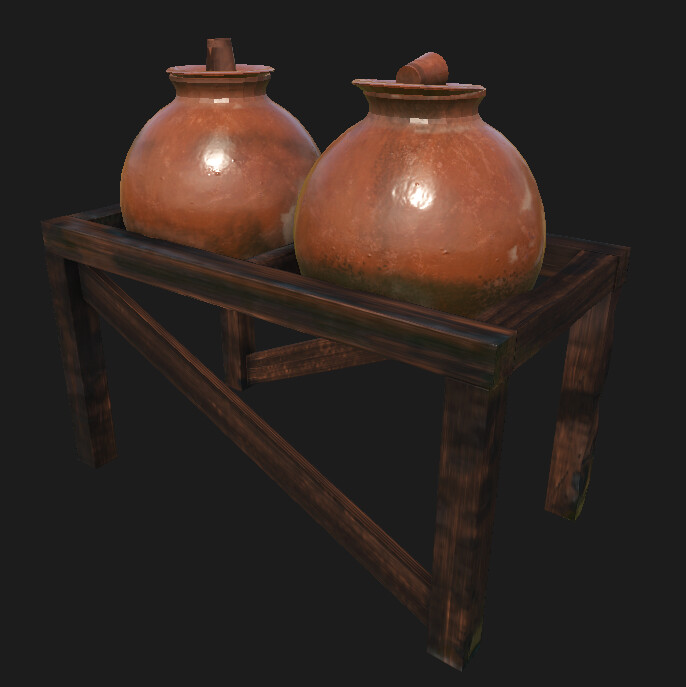 ArtStation - Village Water Matka