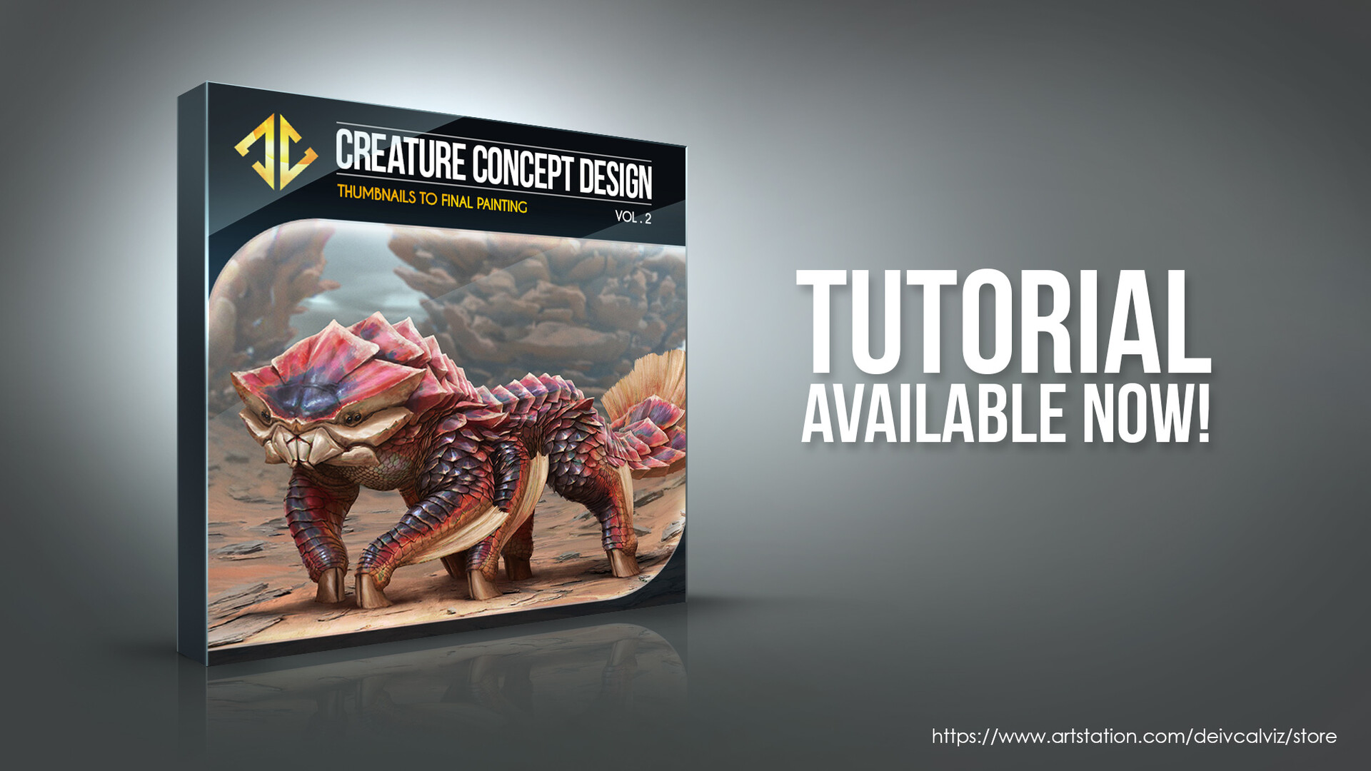 Deiv Calviz (David Villegas) - Creature Design - Scaly Omnivore