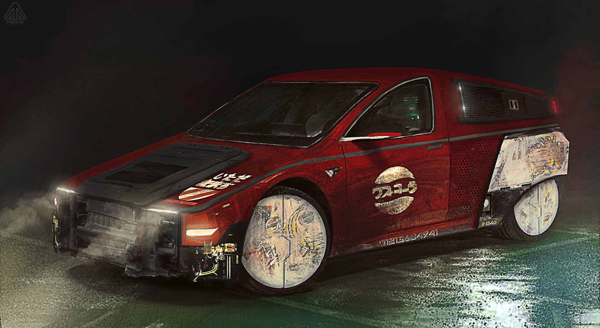 ArtStation - Cybercar 1