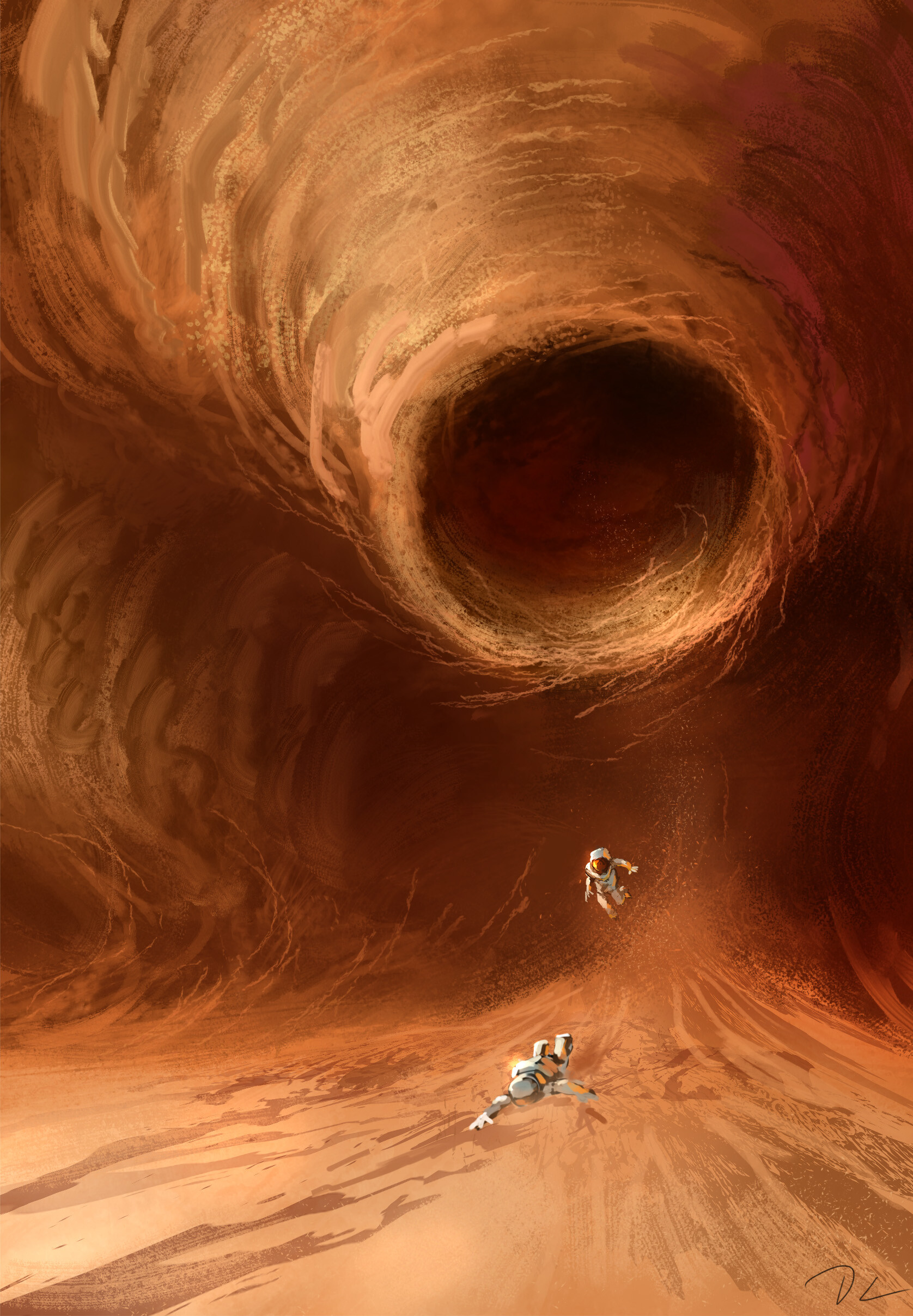 Sand Demon by Denis Loebner : r/ImaginaryFanatic