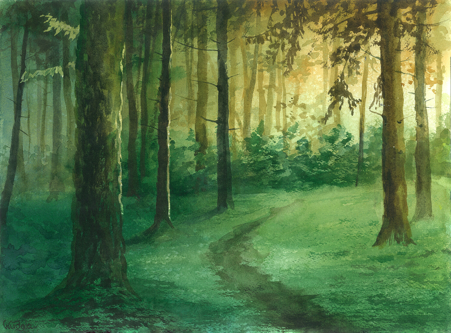 ArtStation - The path of light