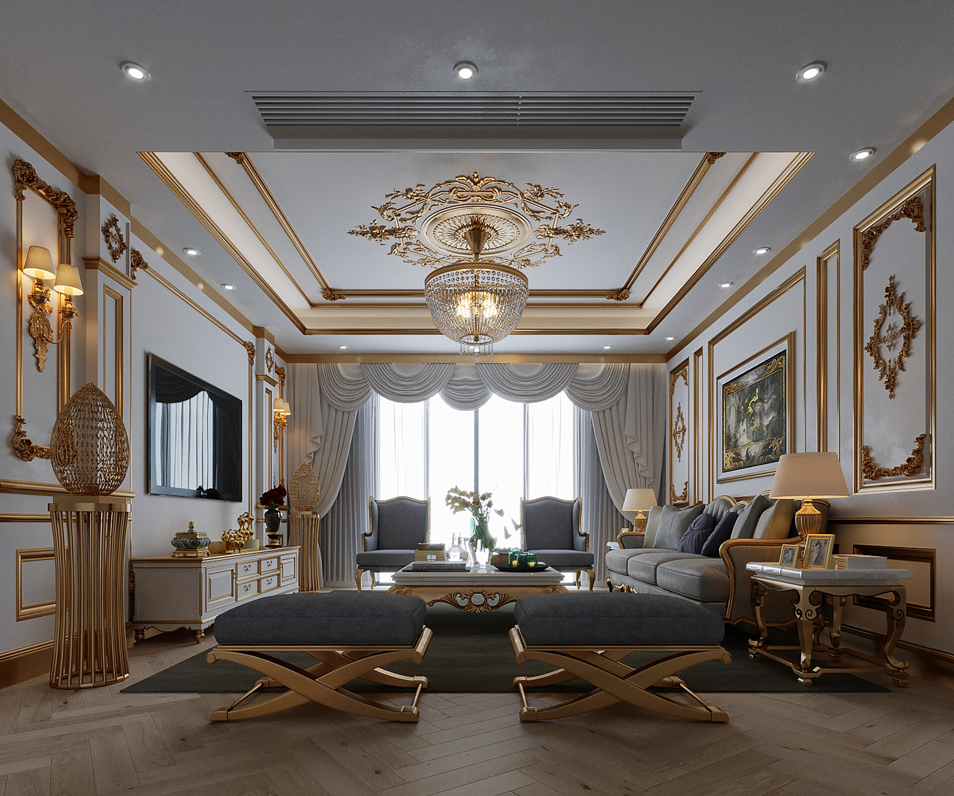 ArtStation - Iraq Living Room Design