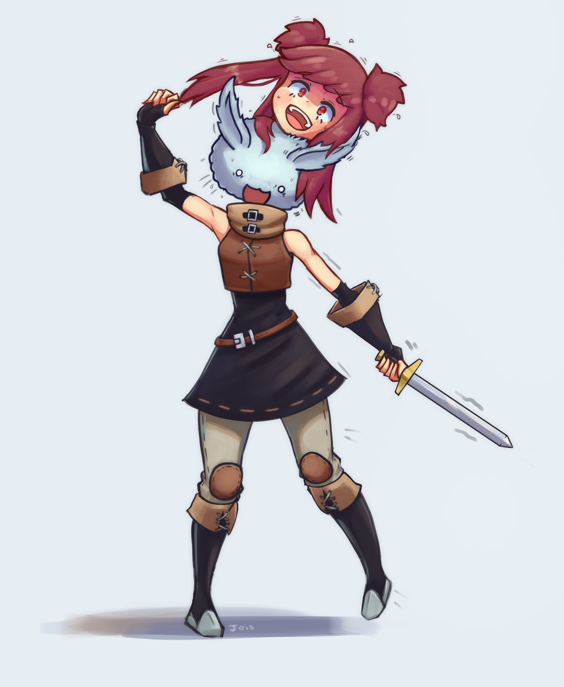 ArtStation - Enne the Dullahan