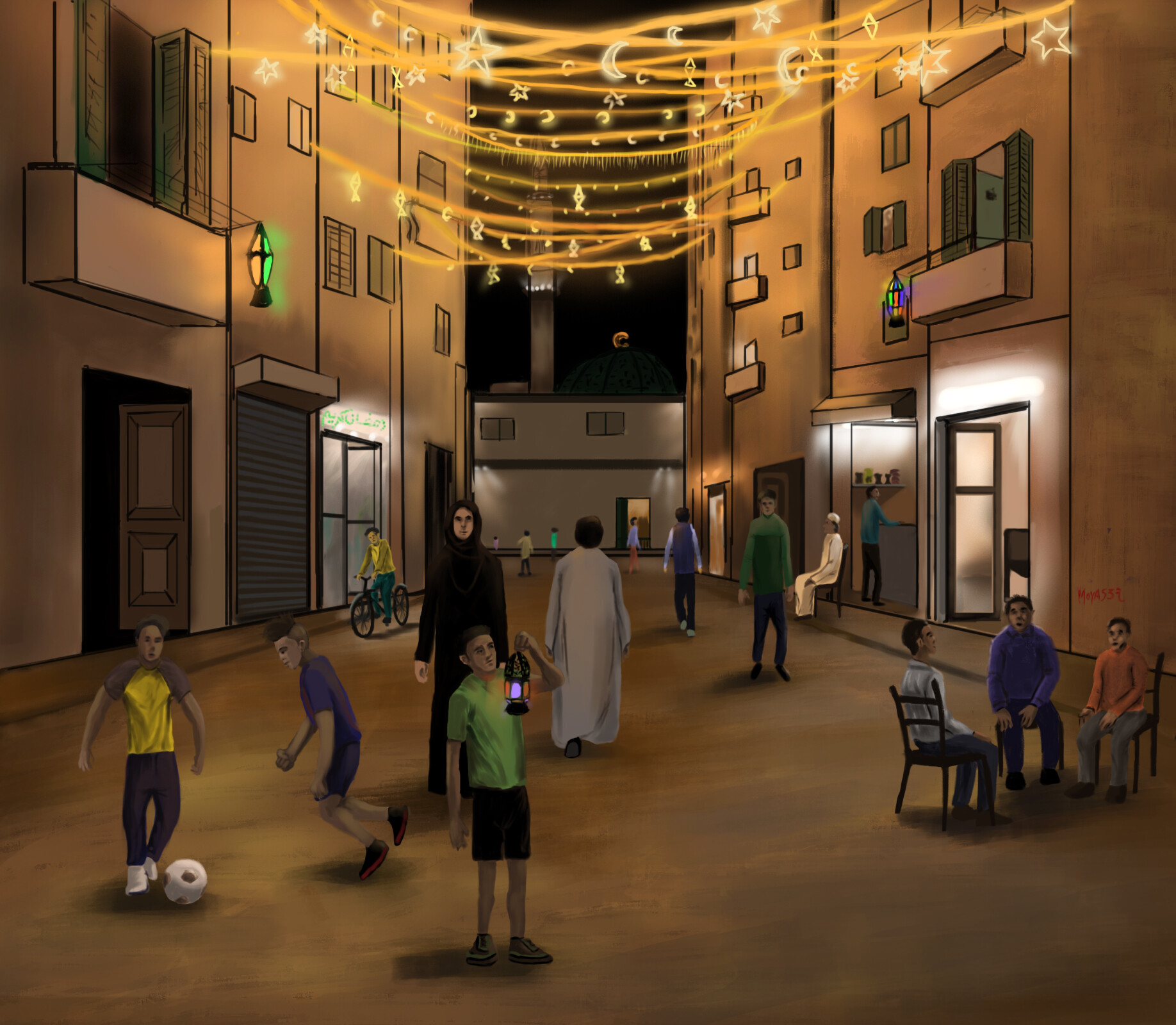 moyaser ibrahim - Ramadan atmosphere