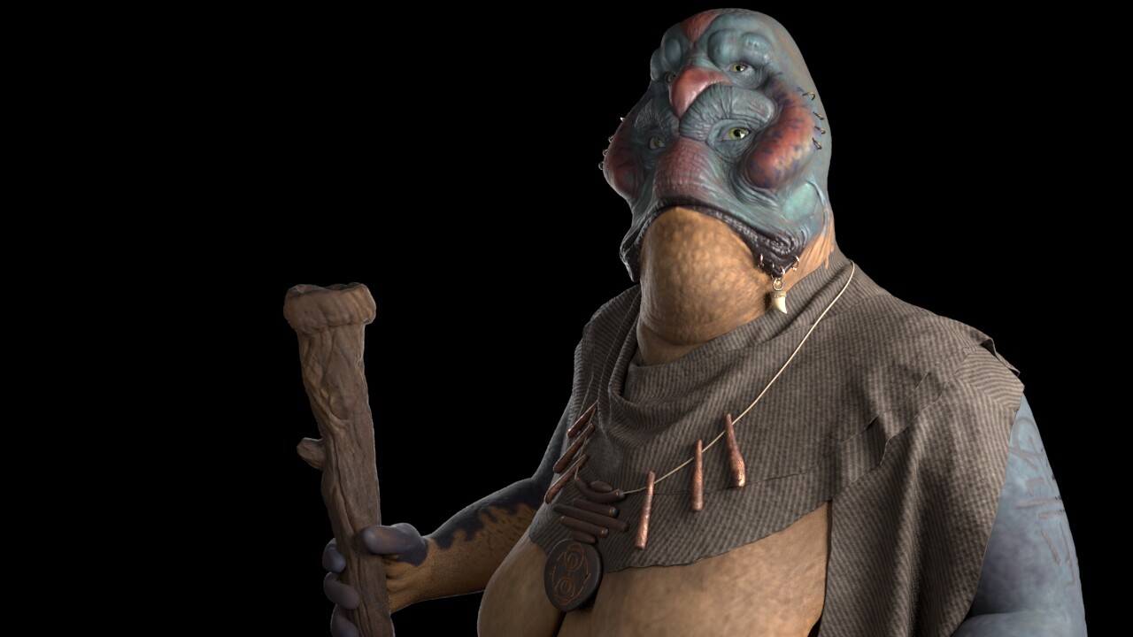 ArtStation - Village Elder