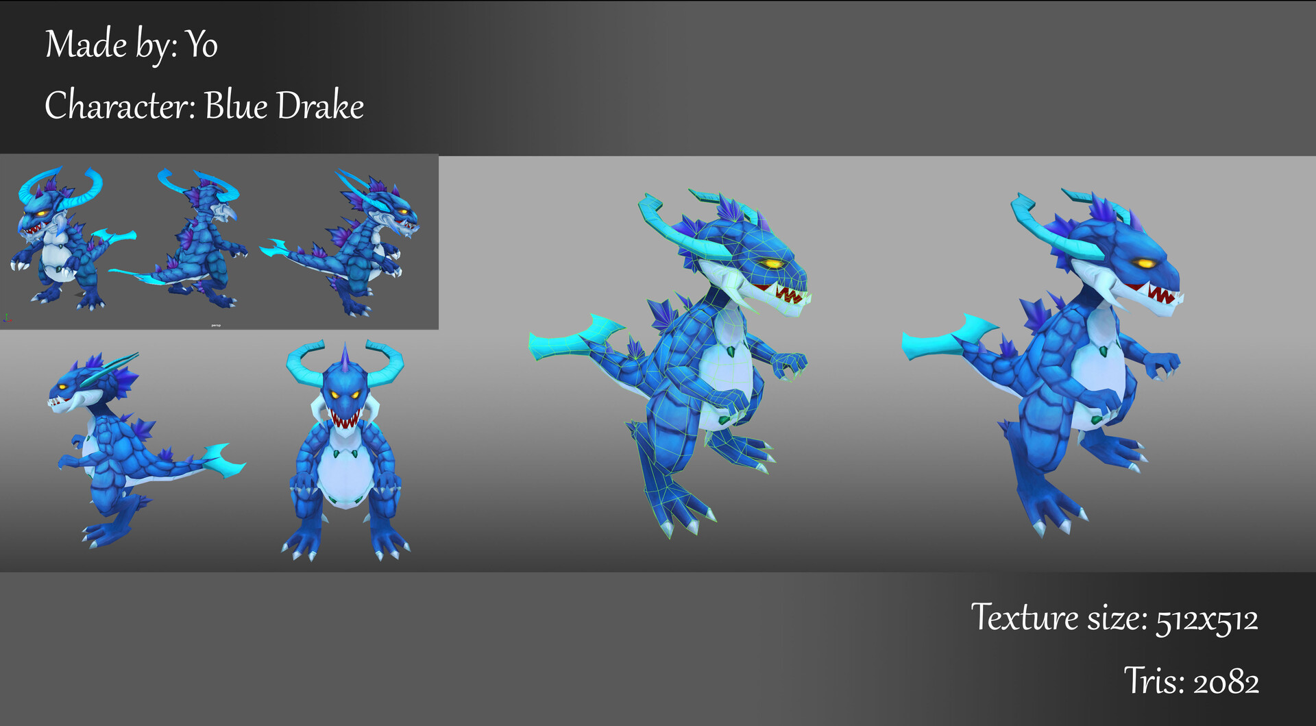 ArtStation - Blue Dragon