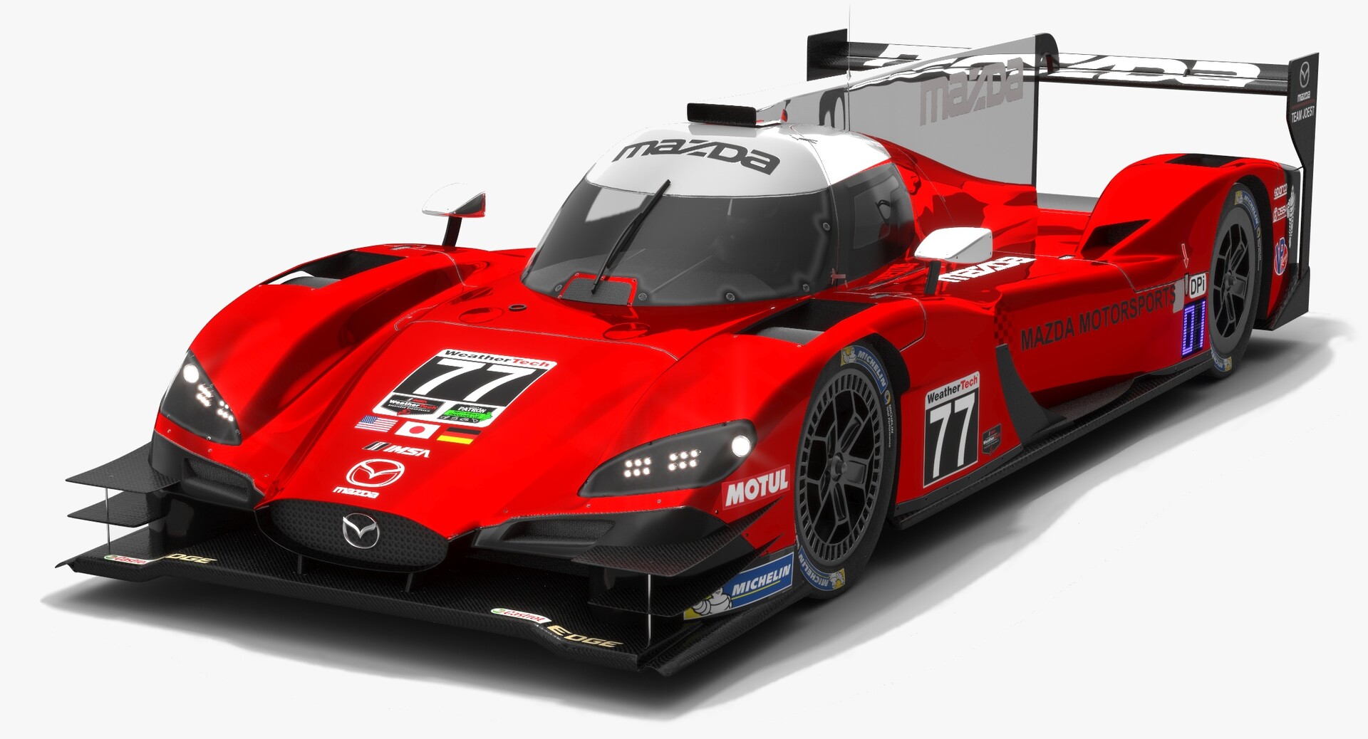 OpticalDreamSoft - Mazda RT24-P IMSA Season 2019 3D model