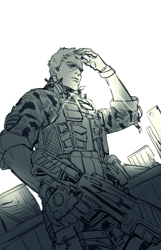 ArtStation - soldier