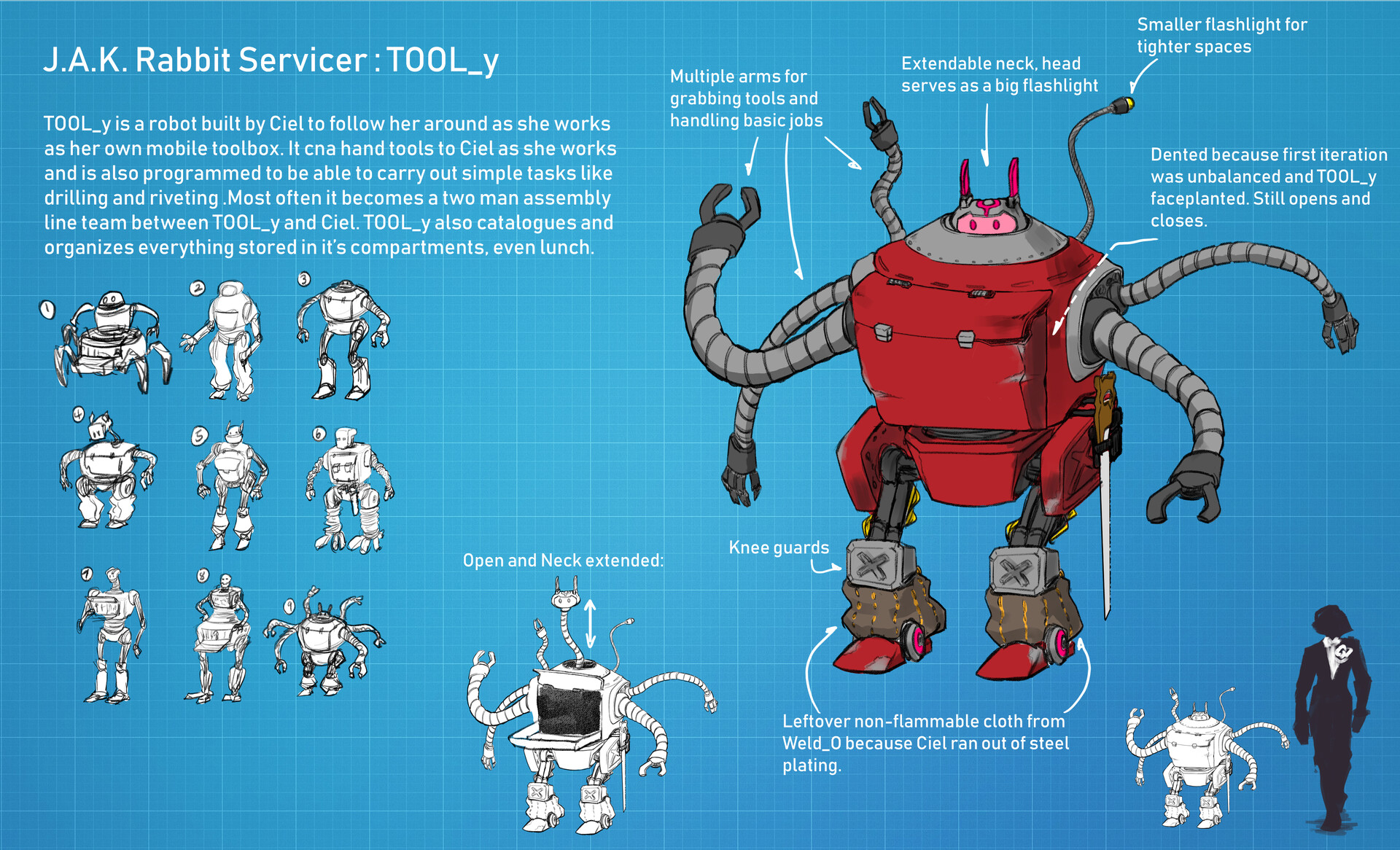 ArtStation - Friendly Service Bots