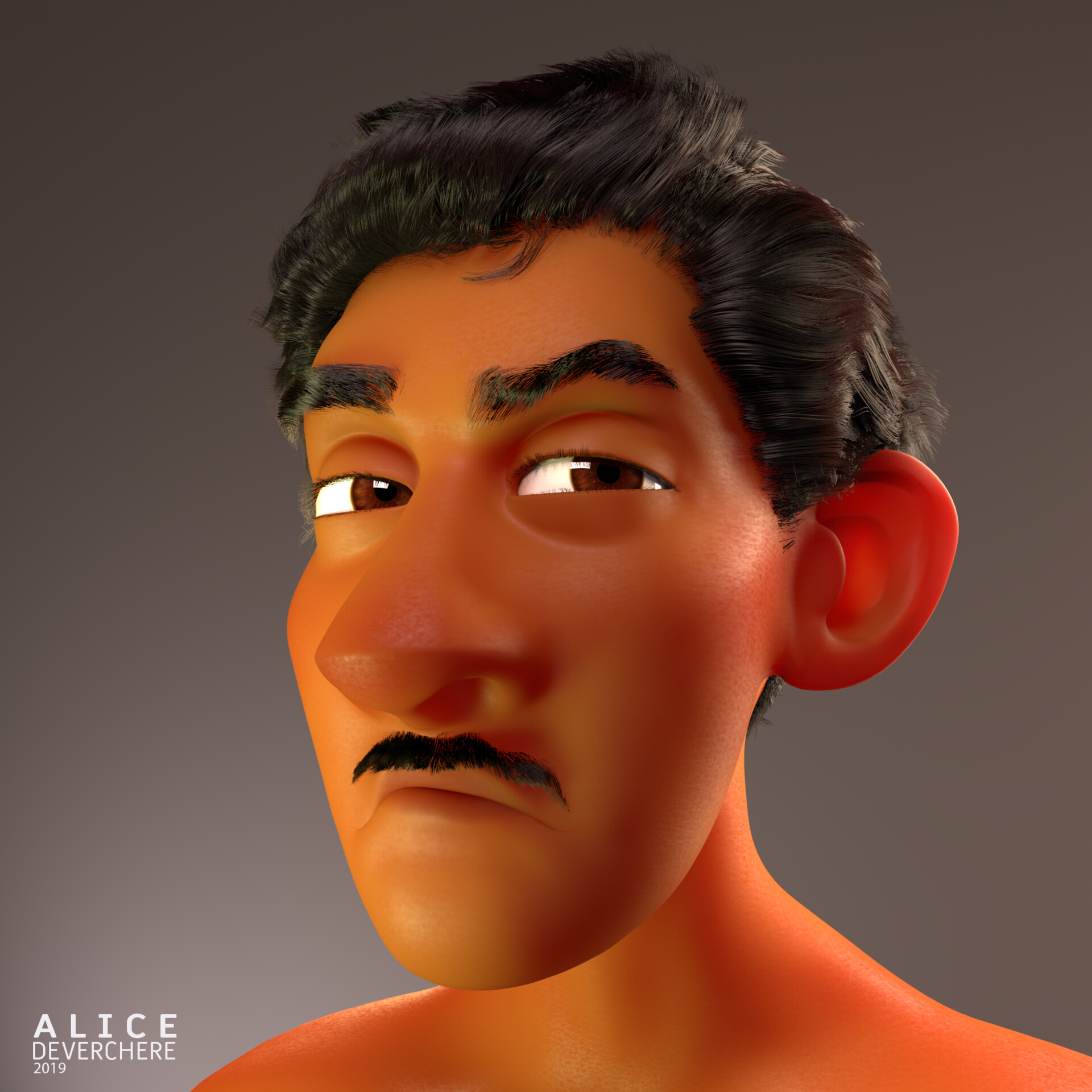 Alice Deverchère - ENRIQUE RIVERA (COCO FAN ART)