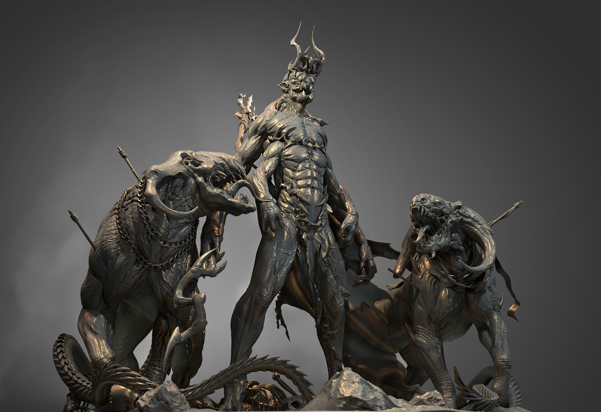 ArtStation - AESHMA the demon of wrath