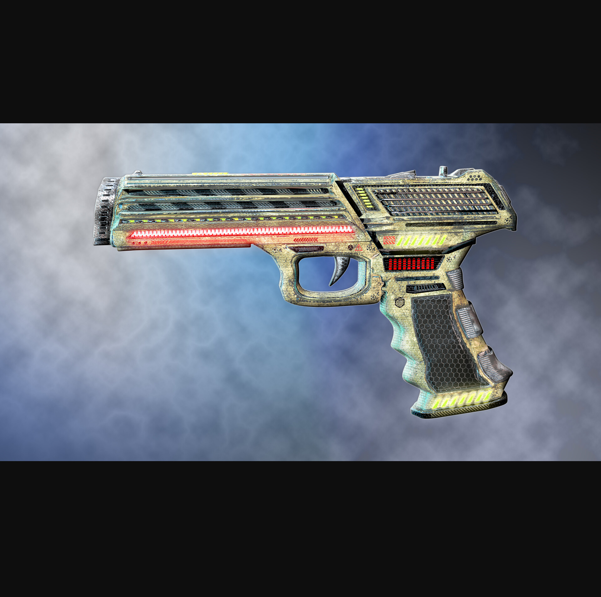 Antonio Castillo - Gun, part of a WIP Project