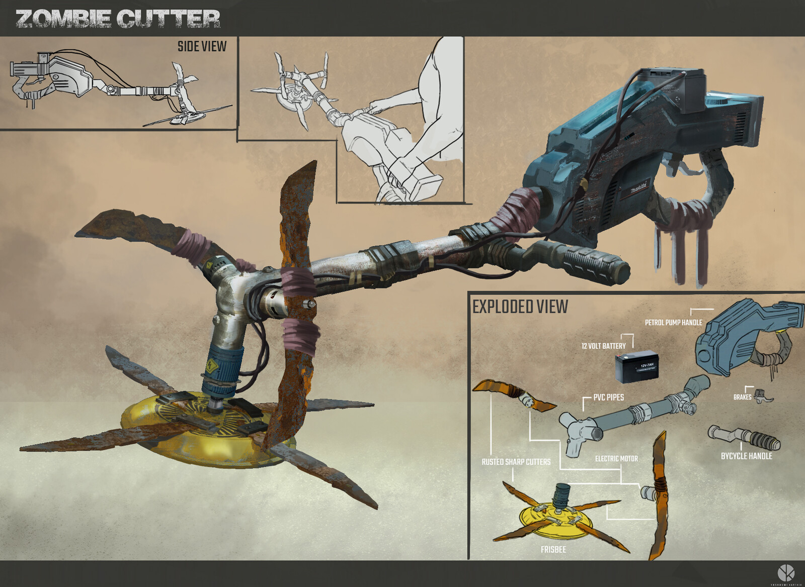 Yashaswi Karthik - Zombie cutter