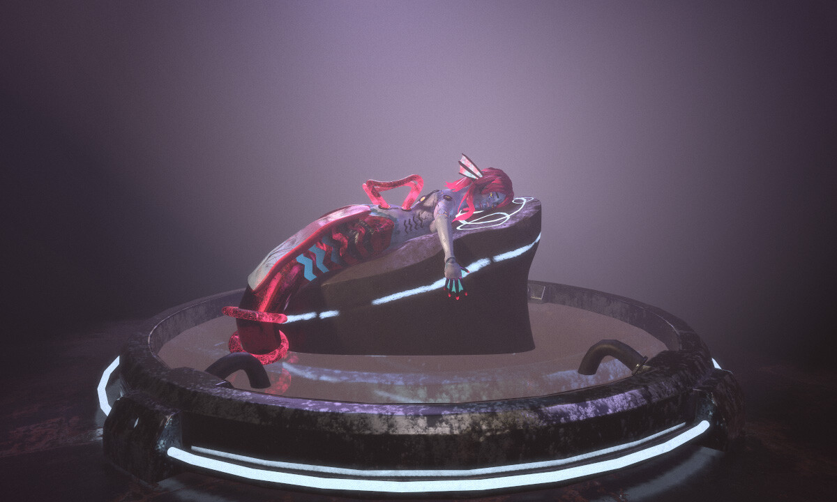 ArtStation - Scyborg Mermaid