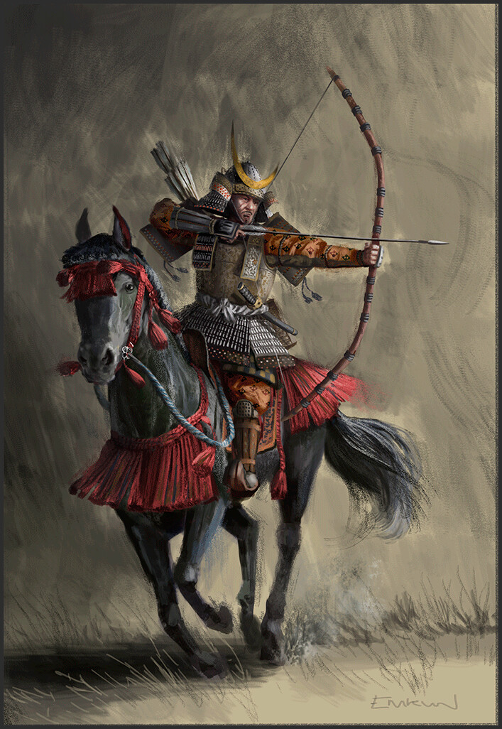 ArtStation - Samurai rider