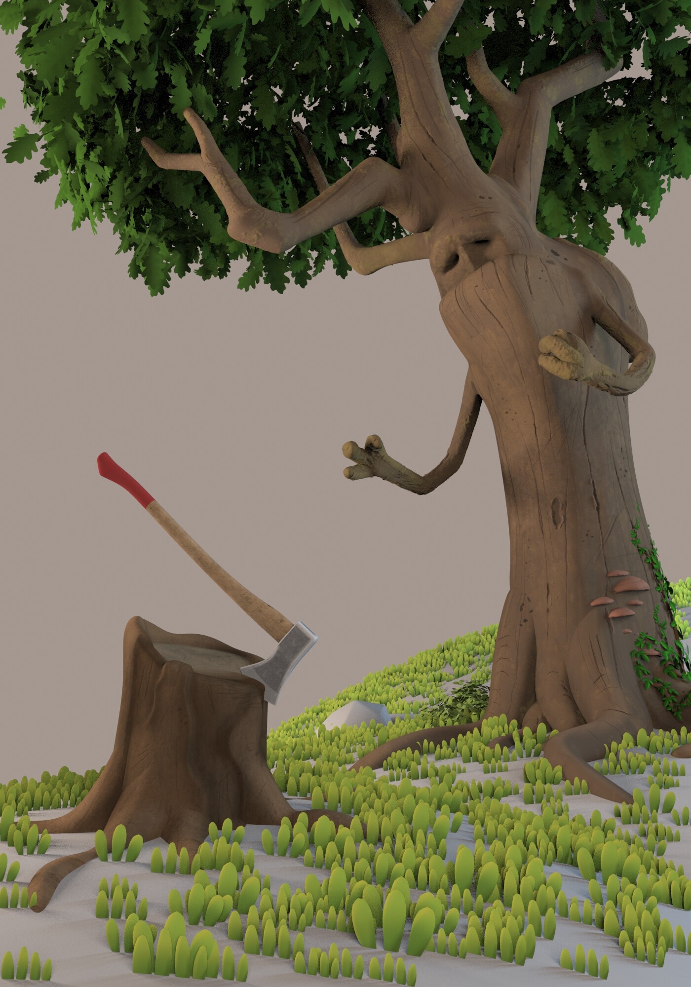 Romain Garcia - Treestesse the sad tree