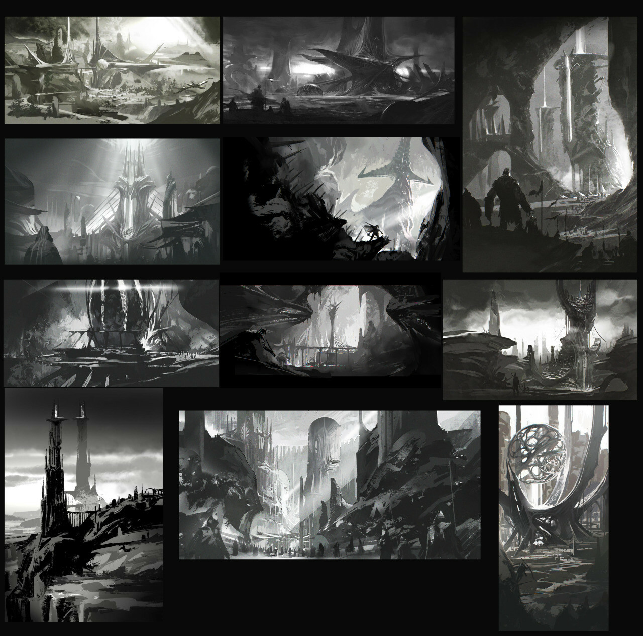 ArtStation - Some Brainstorming Works