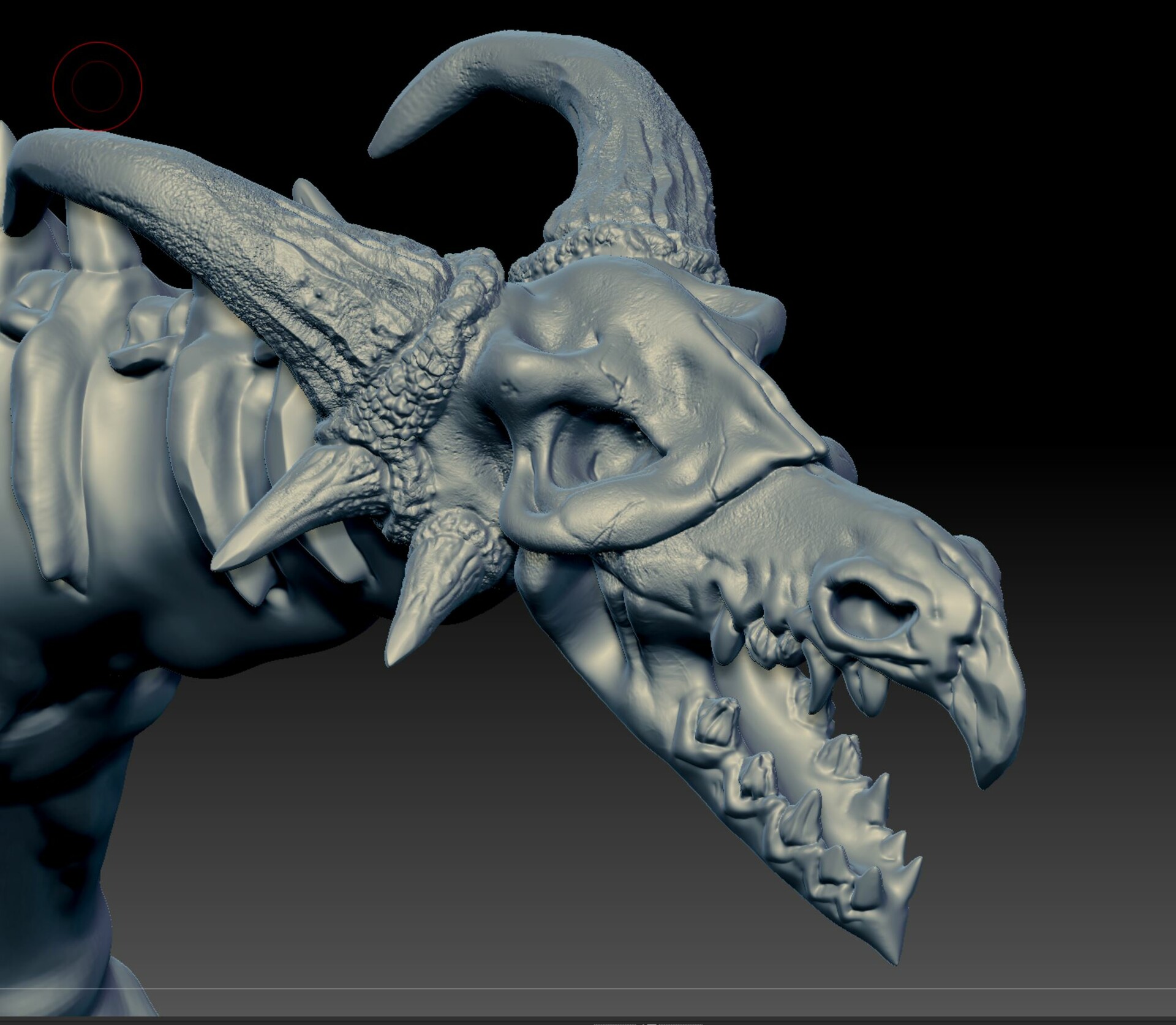 ArtStation - Drake with bones