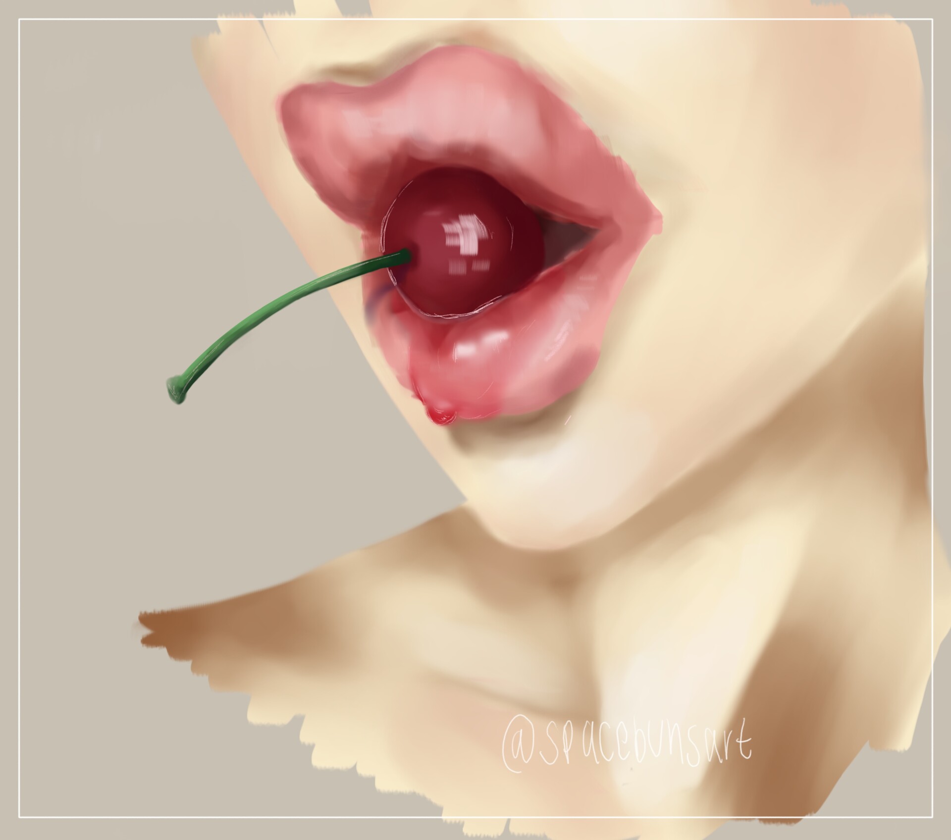 ArtStation - Cherry Lipped
