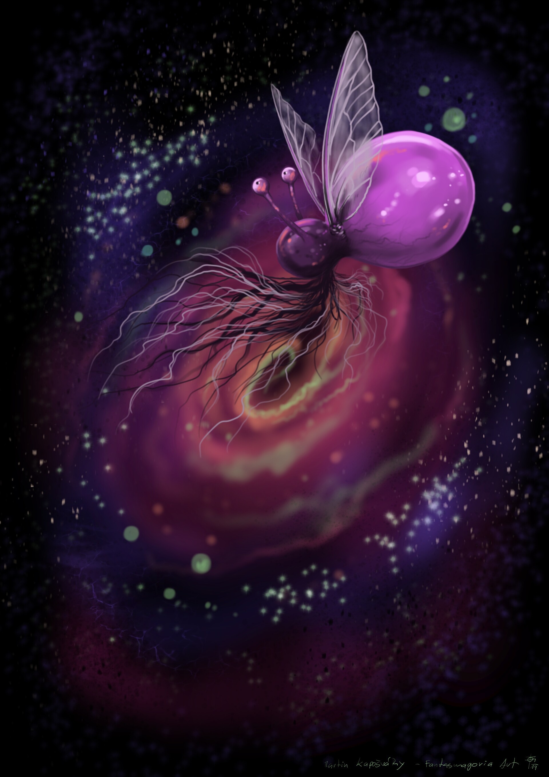 ArtStation - Galaxy creature