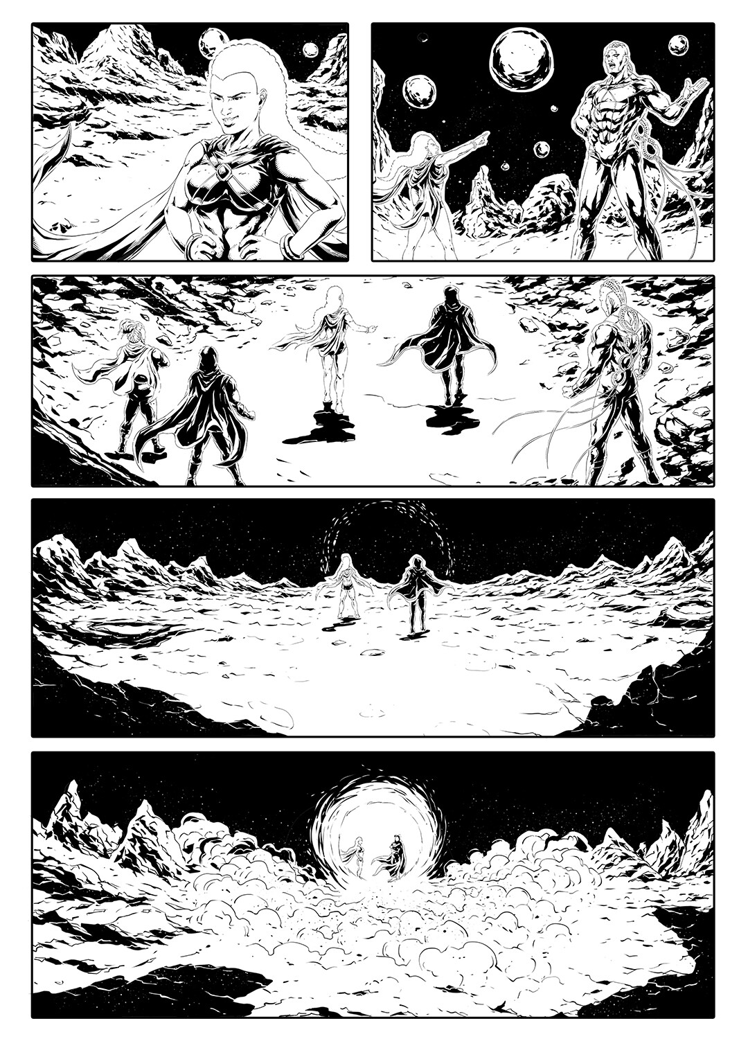 ArtStation - Akolite COmic Page 2