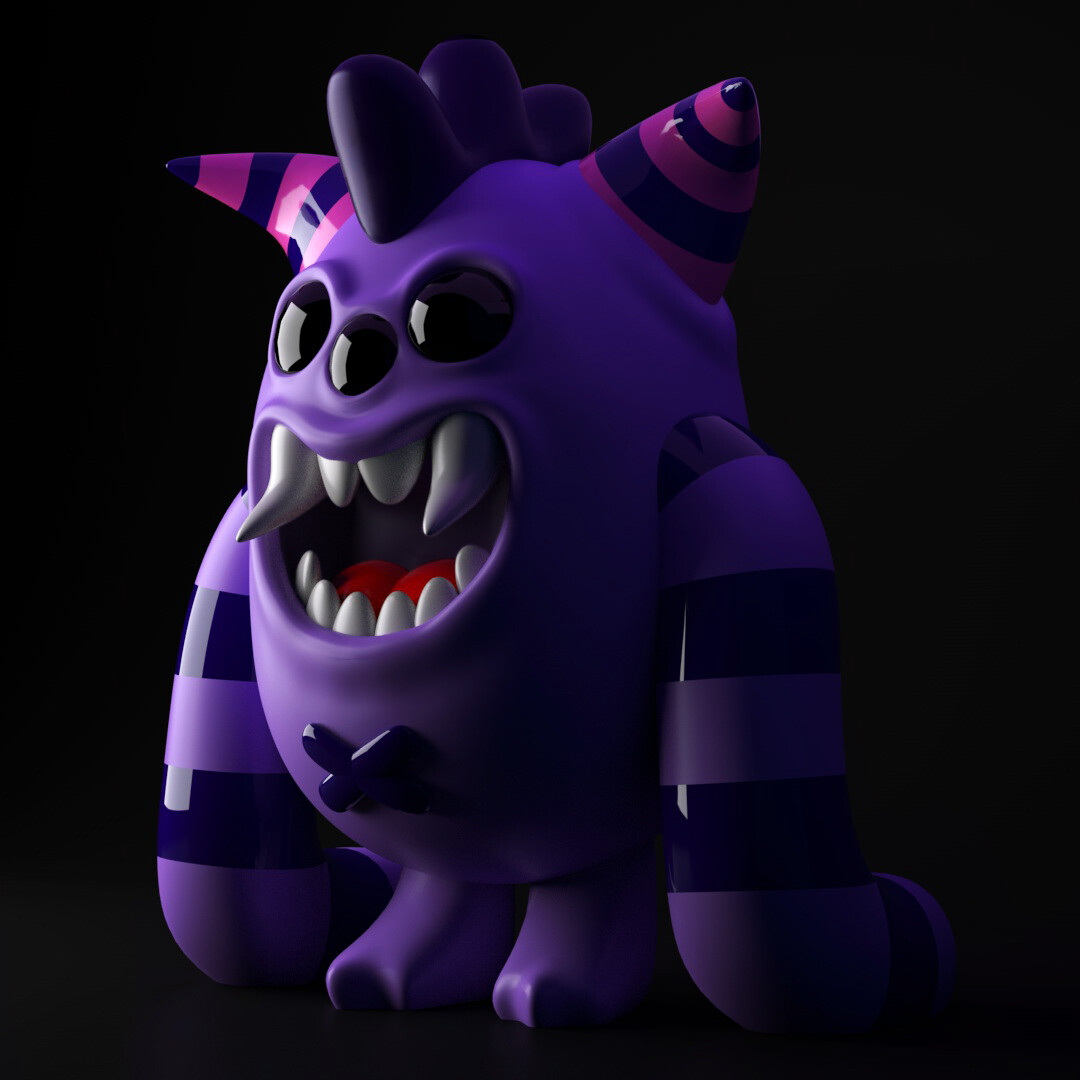 ArtStation - Purple MNSTR