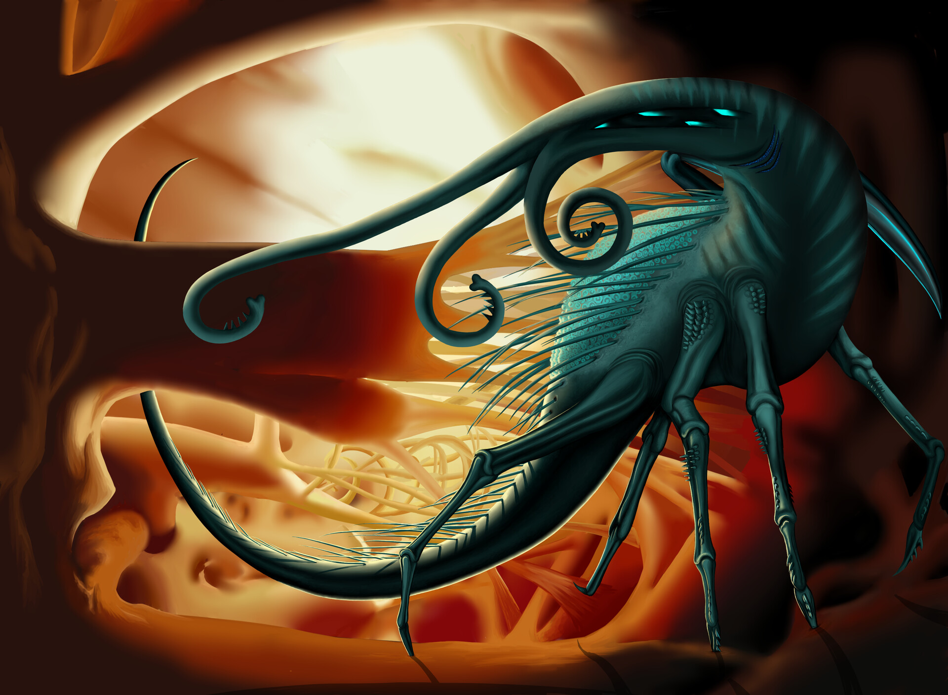 ArtStation - Alien Parasite