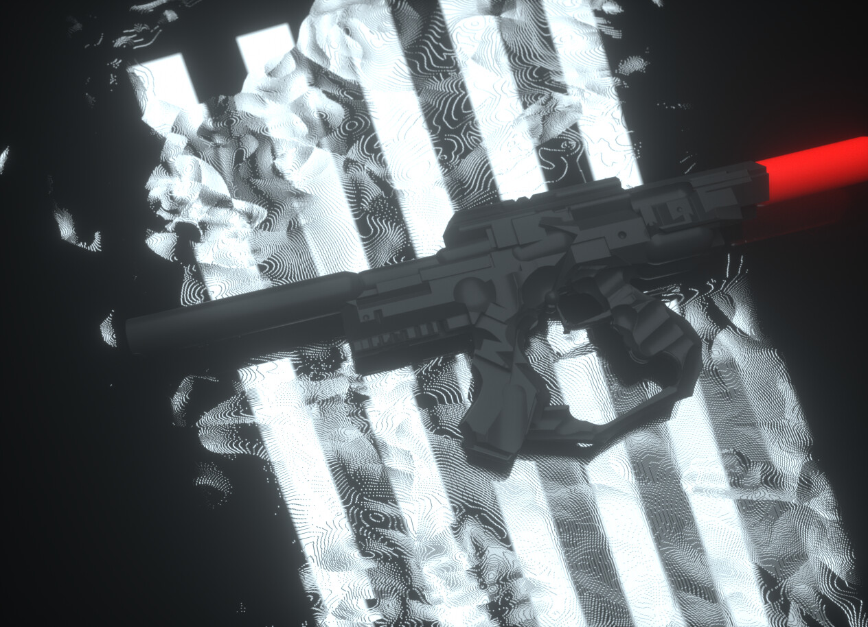 ArtStation - Weapon concept VR design