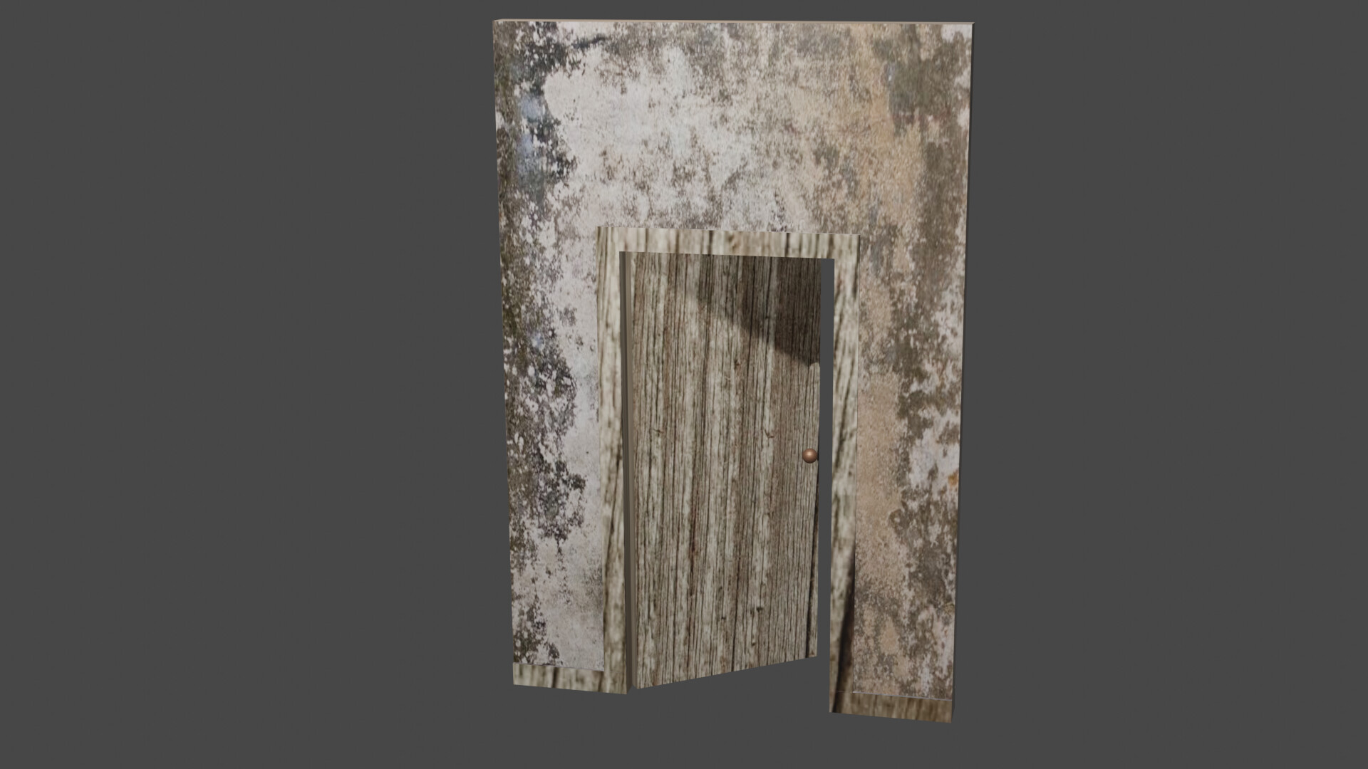 ArtStation - 3-D Door with Textures