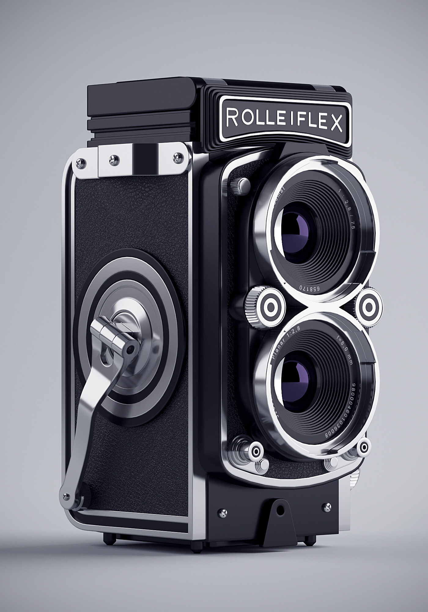ArtStation - Rolleiflex Camera