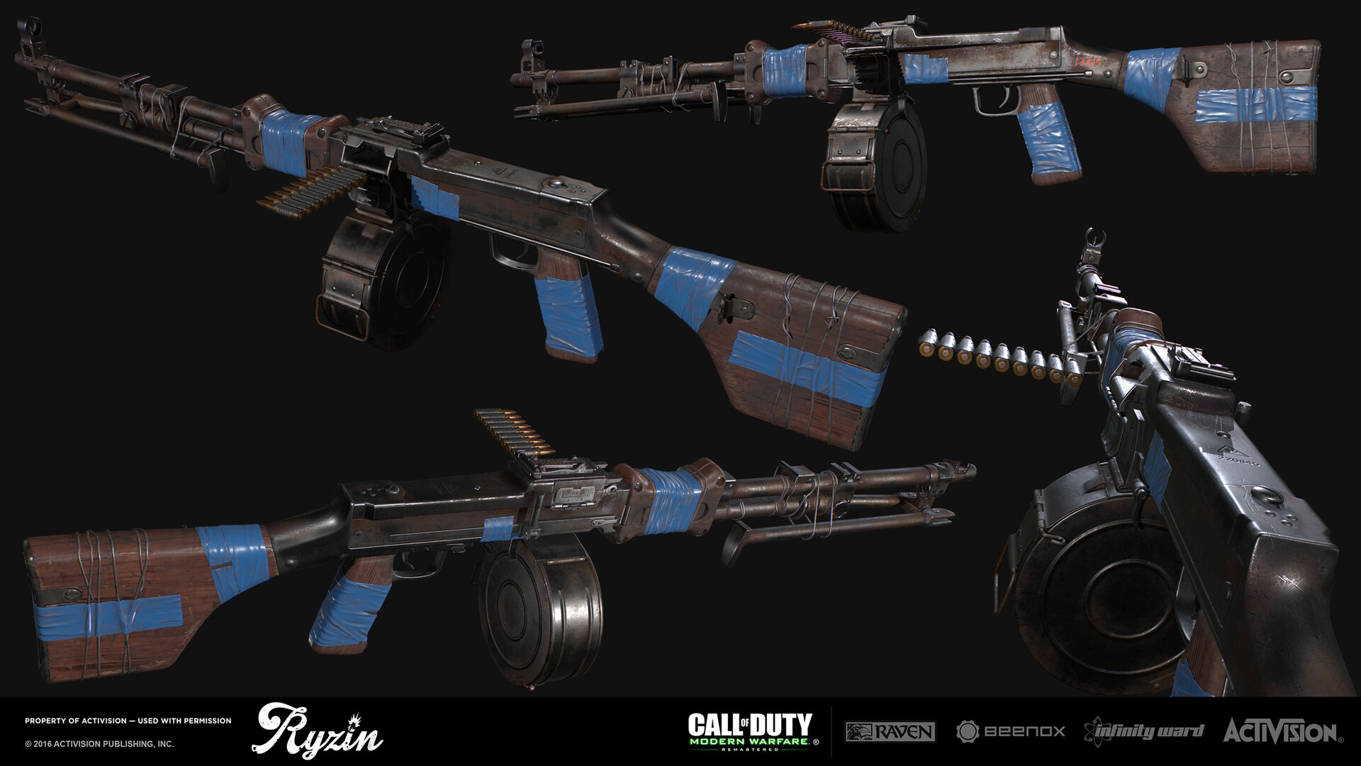 ArtStation - RPD Worn MWR