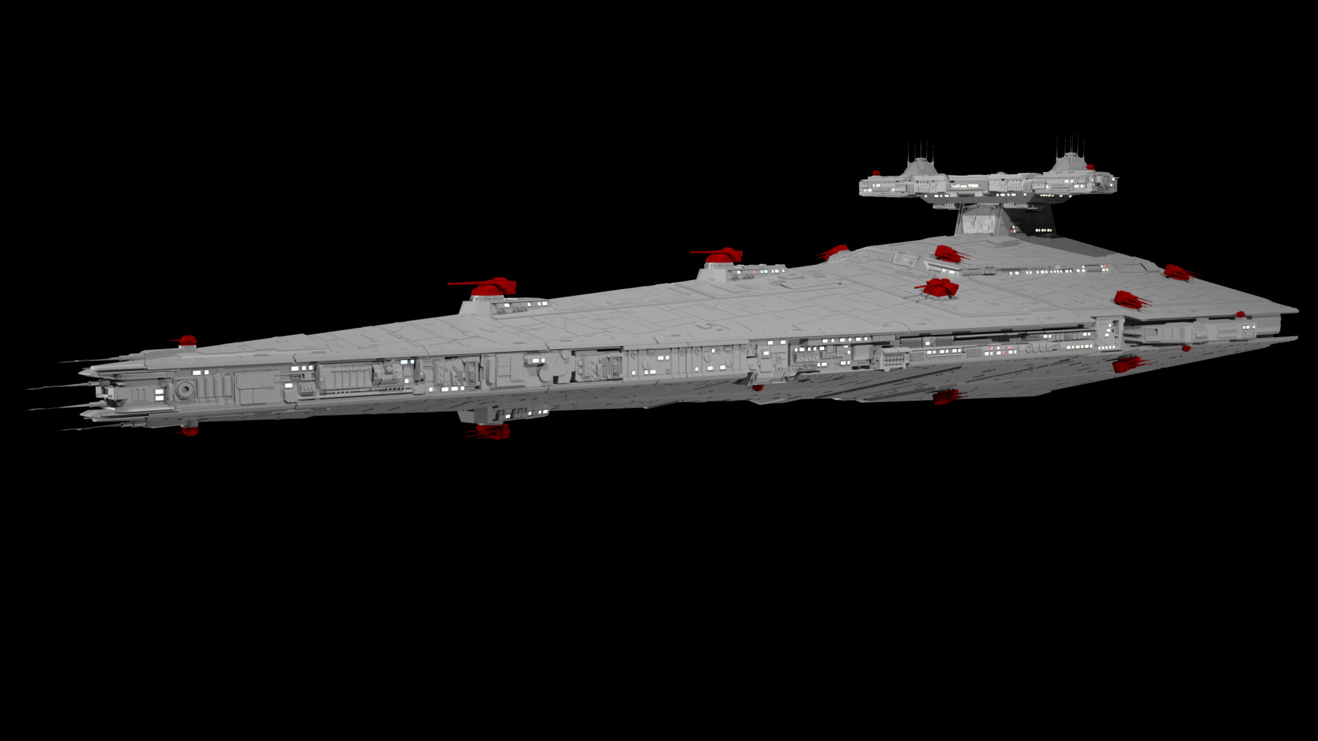 ArtStation - Vindicator- class Star Cruiser