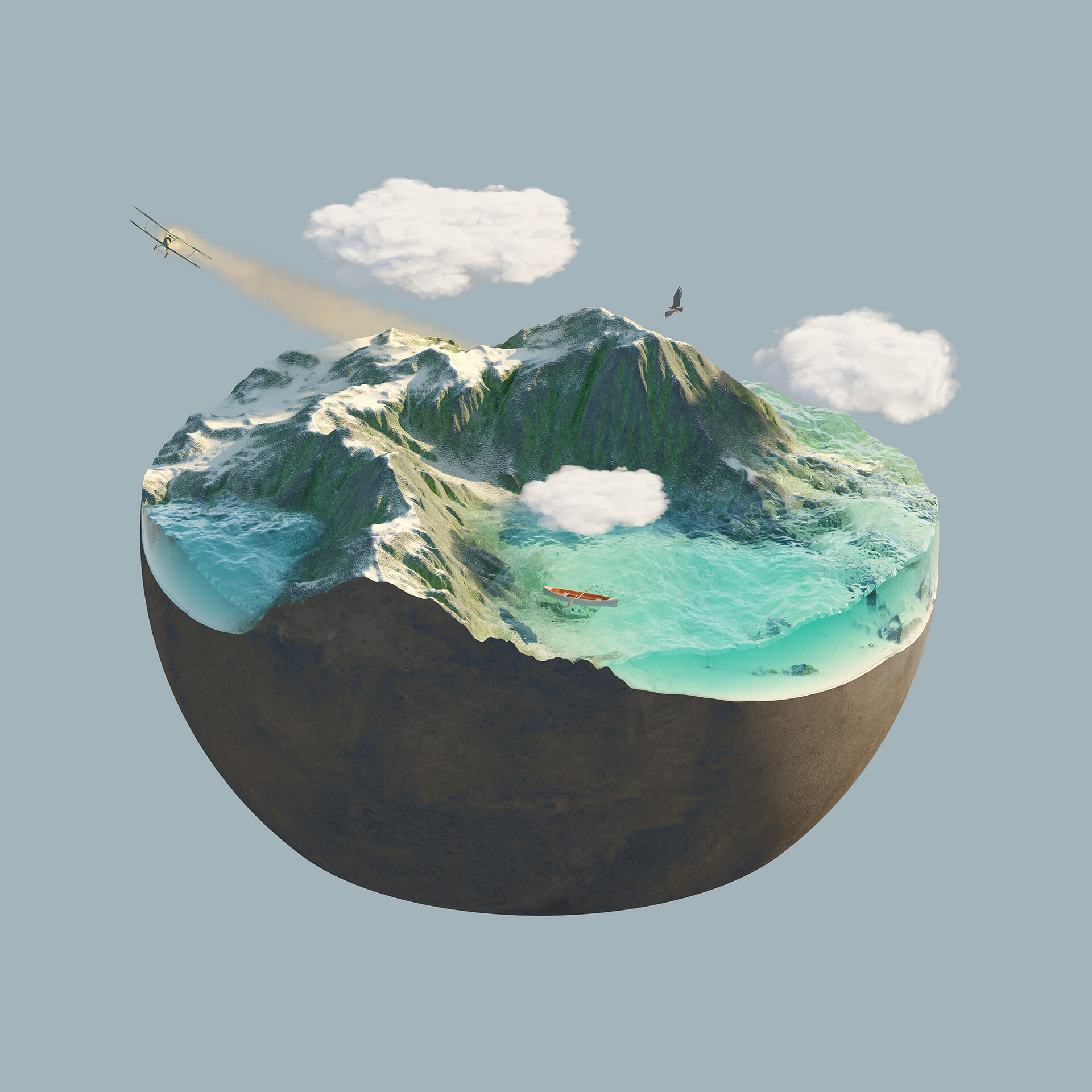 ArtStation - My Dreams Planet