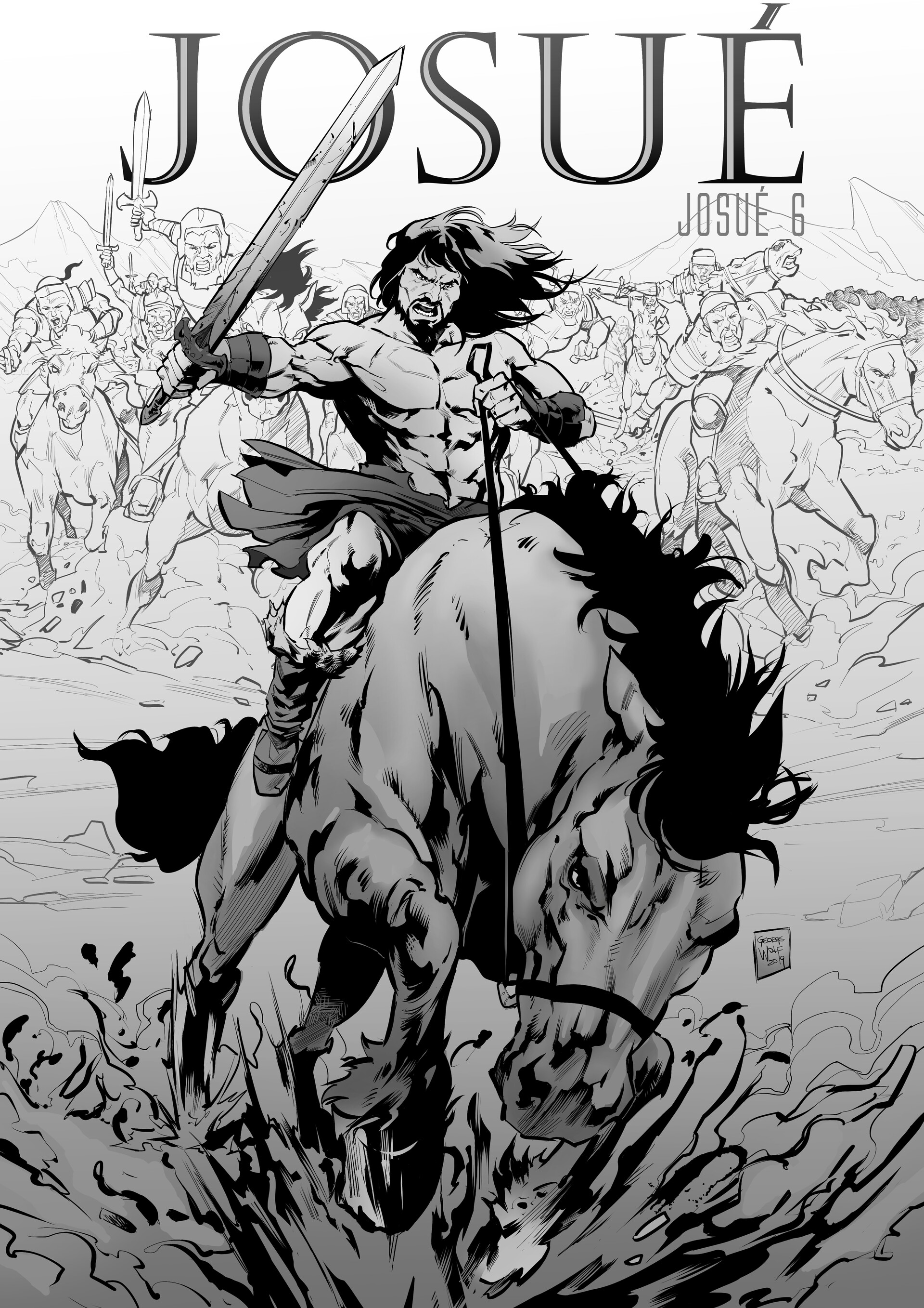 ArtStation - Joshua and the conquest of Jericho