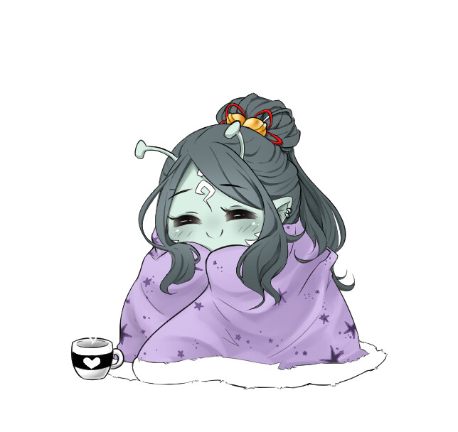 ArtStation - Comfy chibi martian