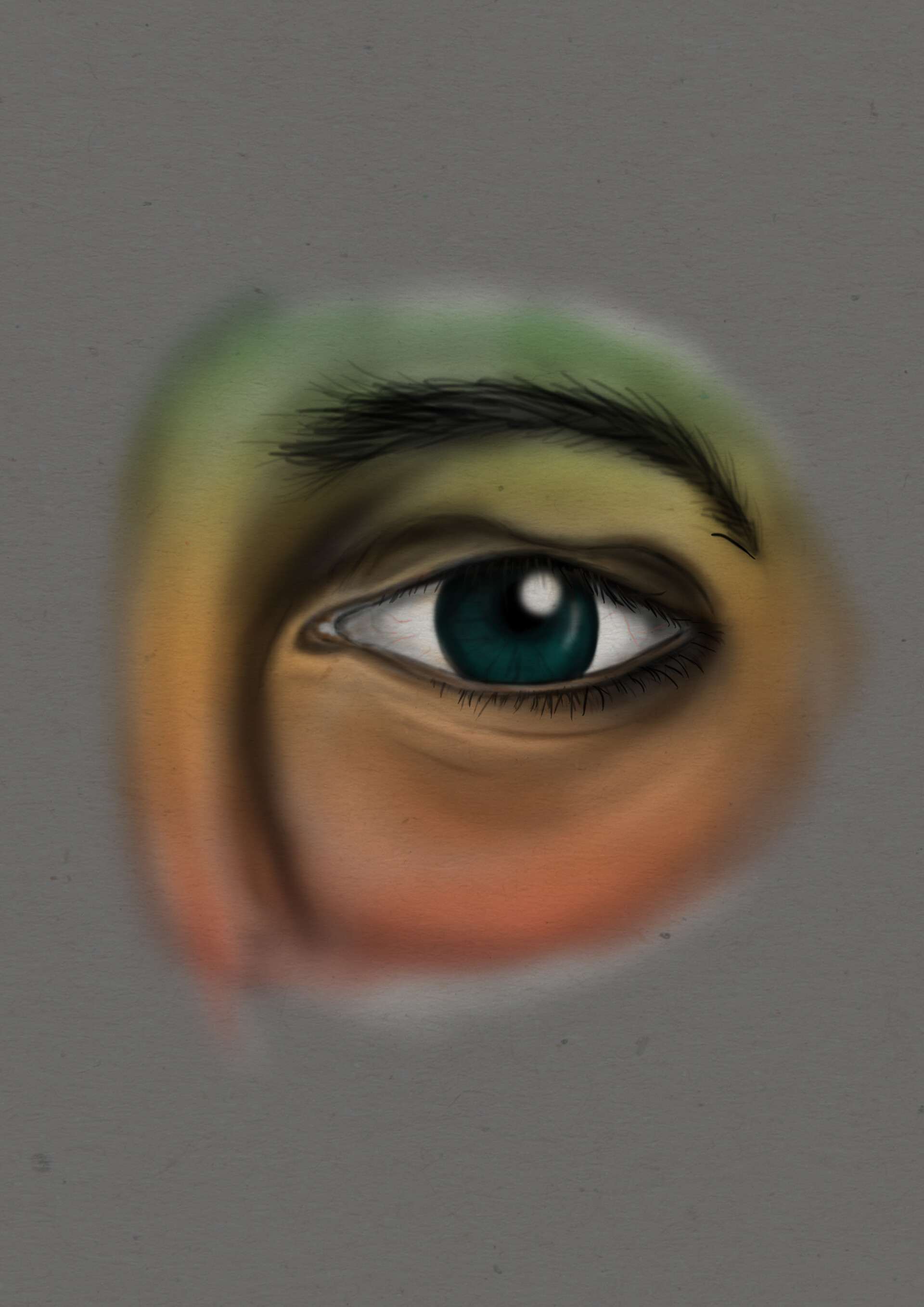 ArtStation - eyes (digital painting)